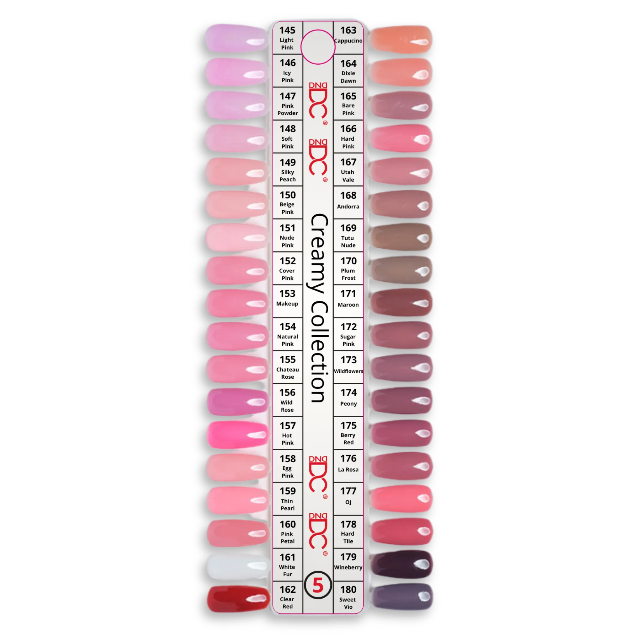 DC Creamy Collection Swatch - Single - 5 – DND Gel