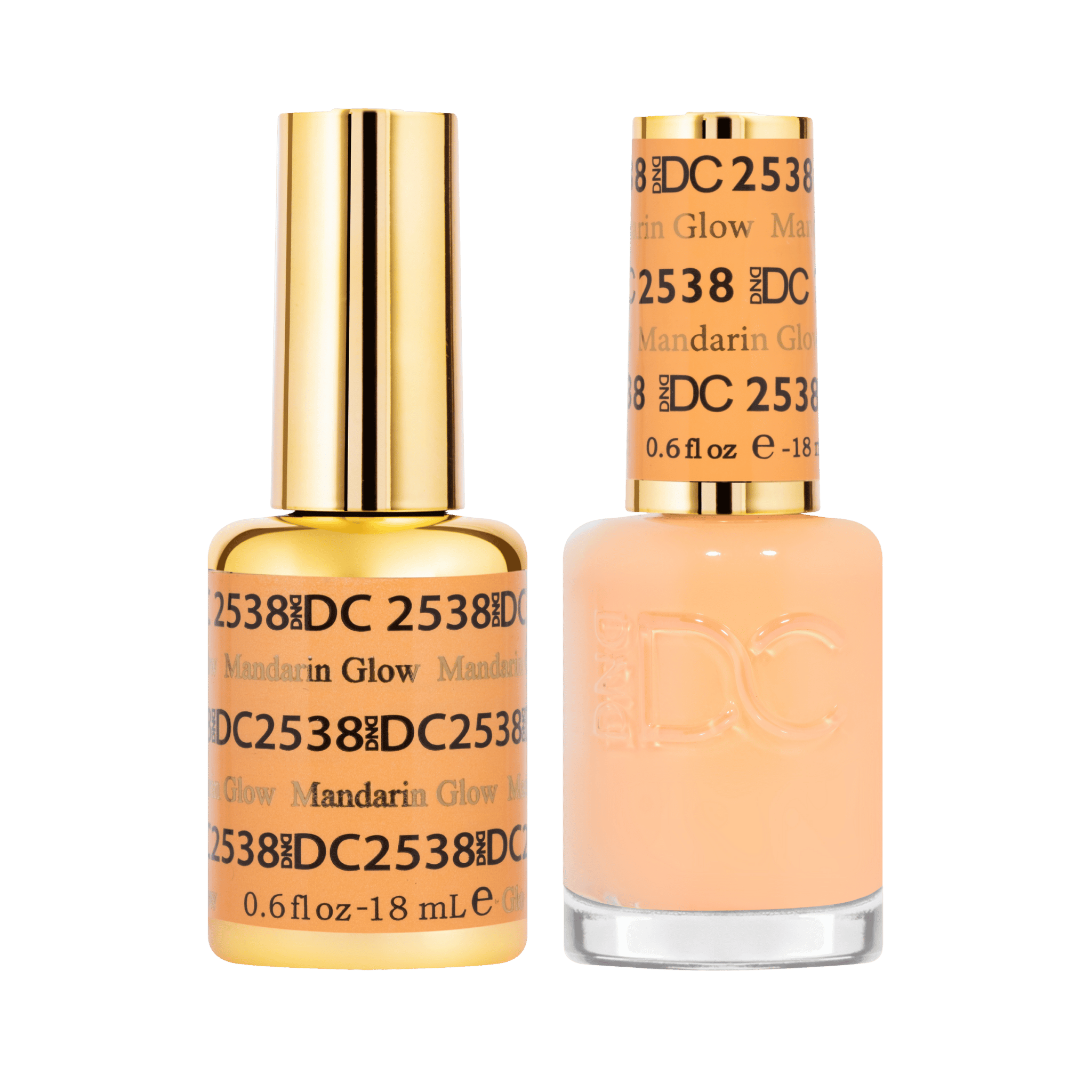 Mandarin Glow #2538 – DND Gel