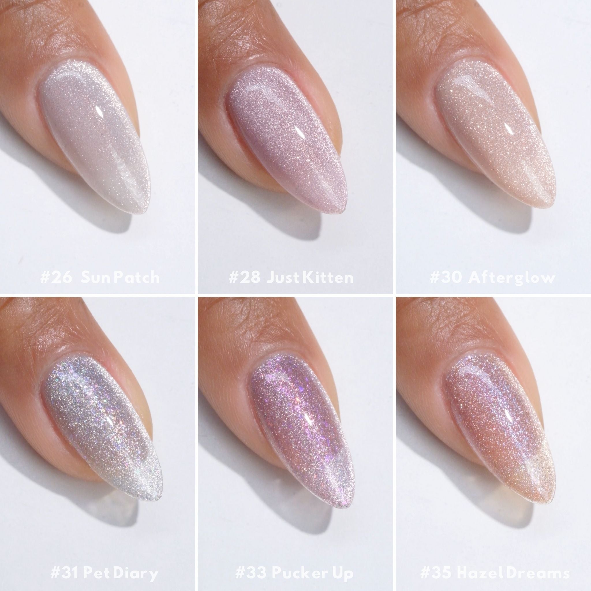 DIVA Framed Color Chart — 9D Cat Eye Daydream – DND Gel