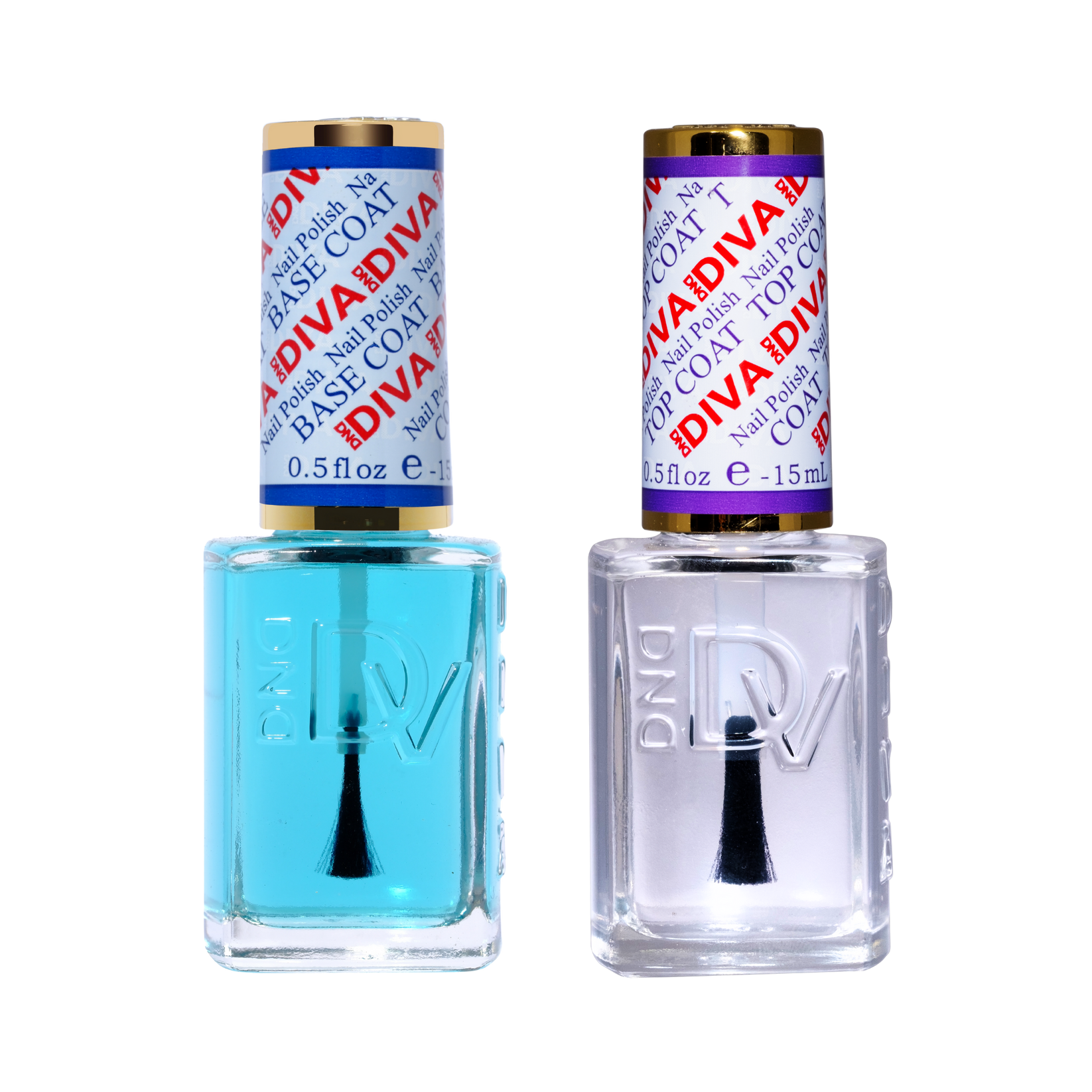 DIVA Lacquer Base and Top Coat Combo – DND Gel