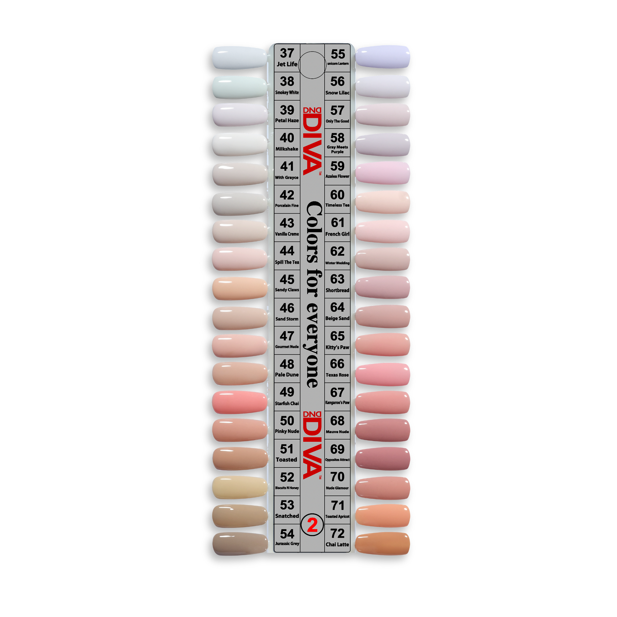 DIVA Color Swatches – DND Gel