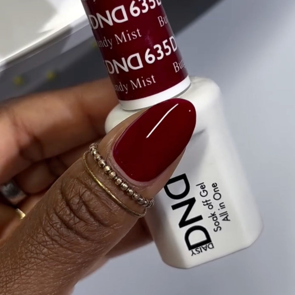 Burgundy Mist #635 – DND Gel