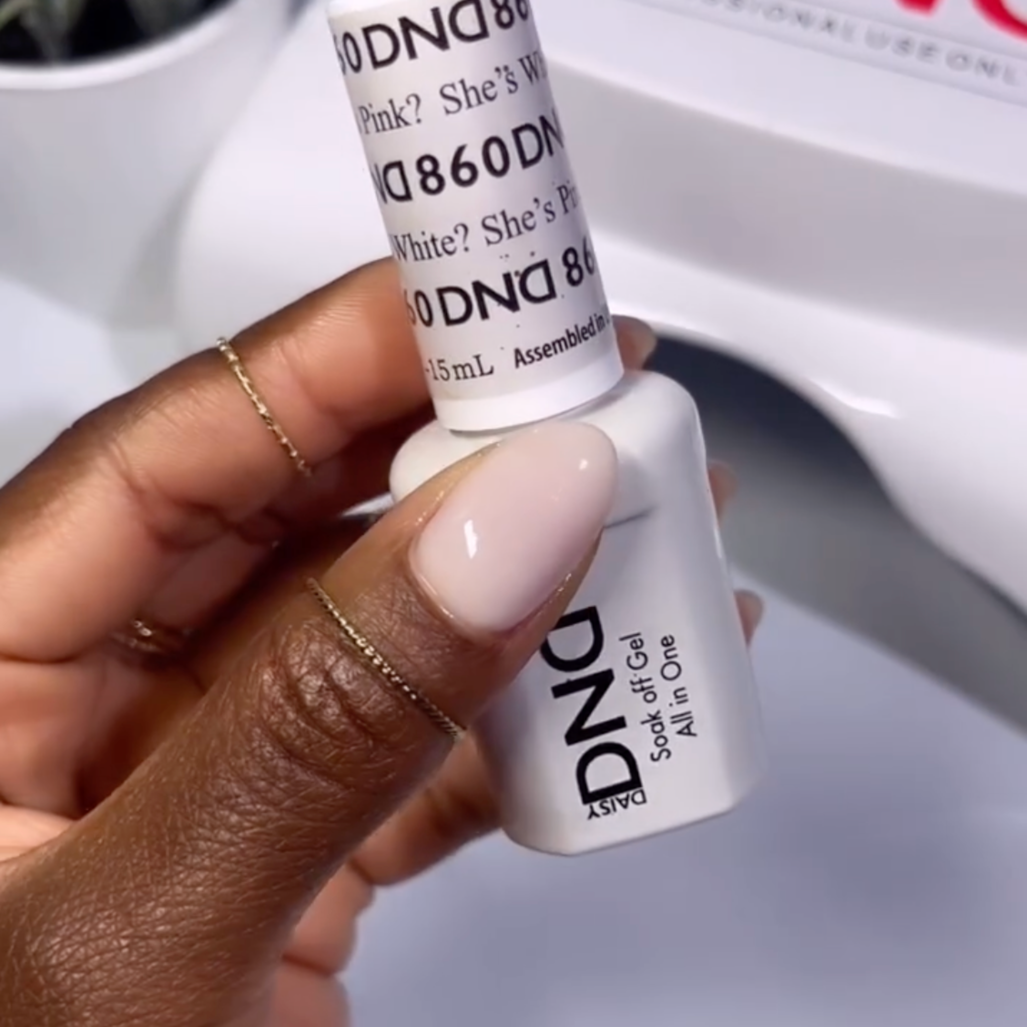 She's White? She's Pink? #860 – DND Gel