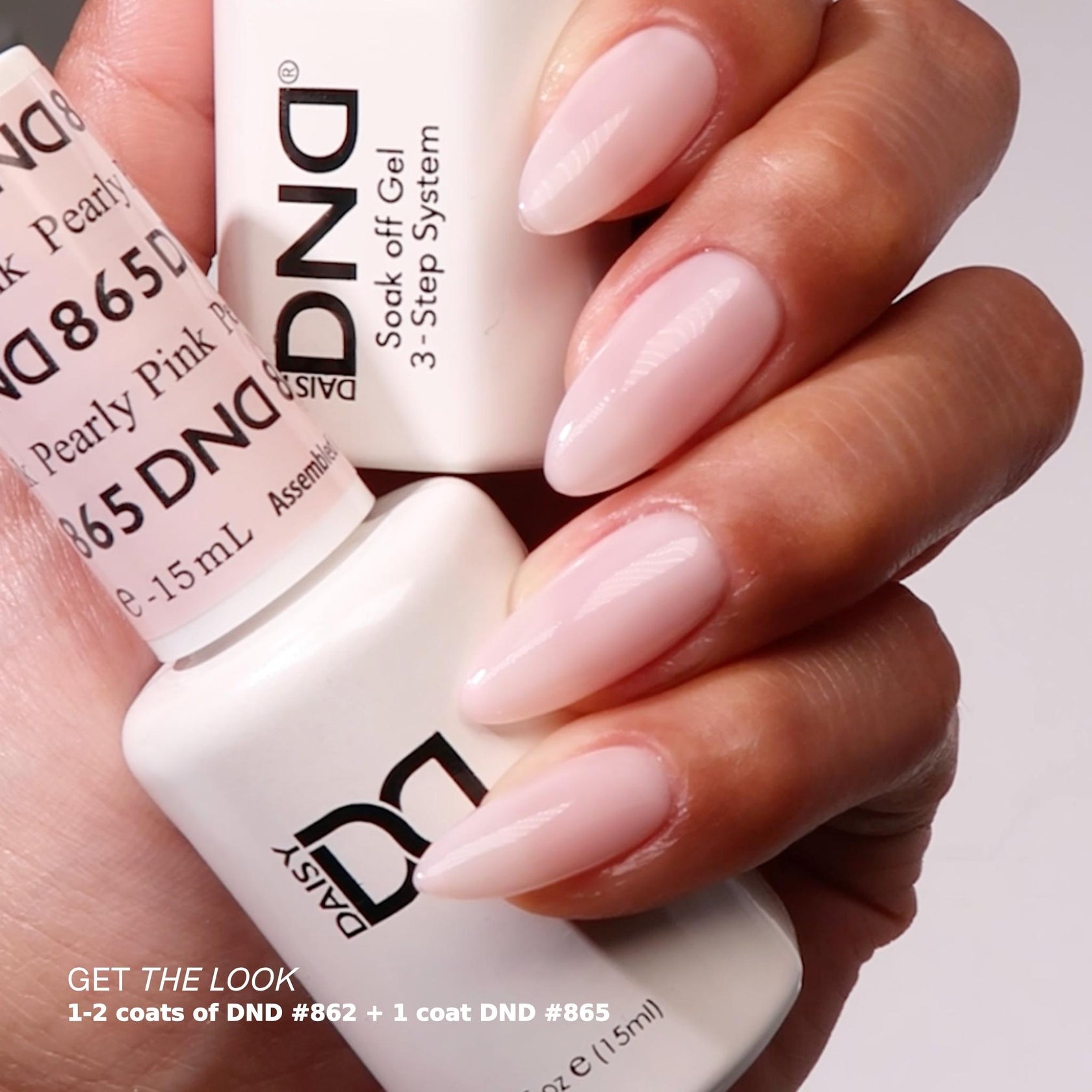 Pearly Pink #865 – DND Gel