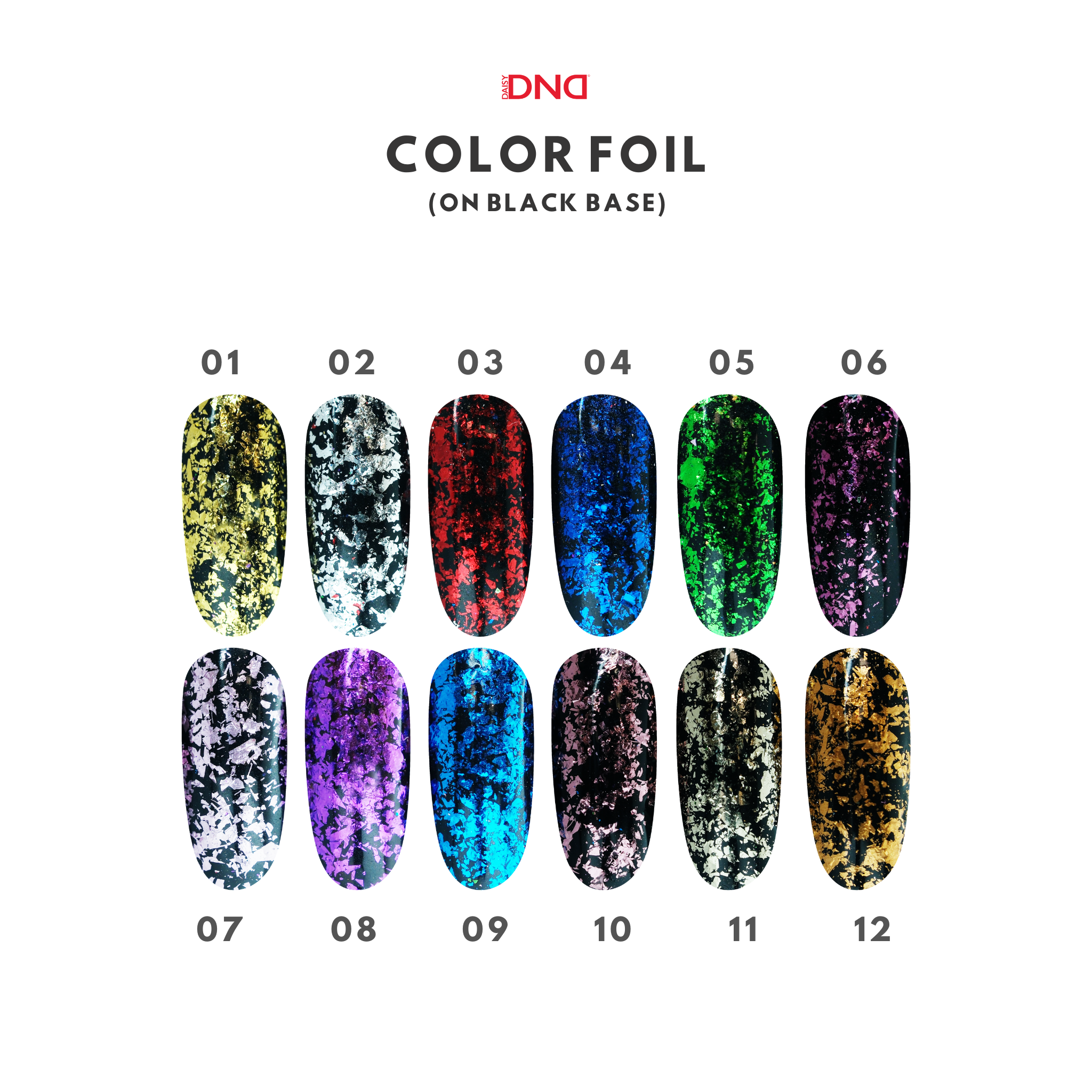 DND Color Foil #1 (12 pcs.) – DND Gel