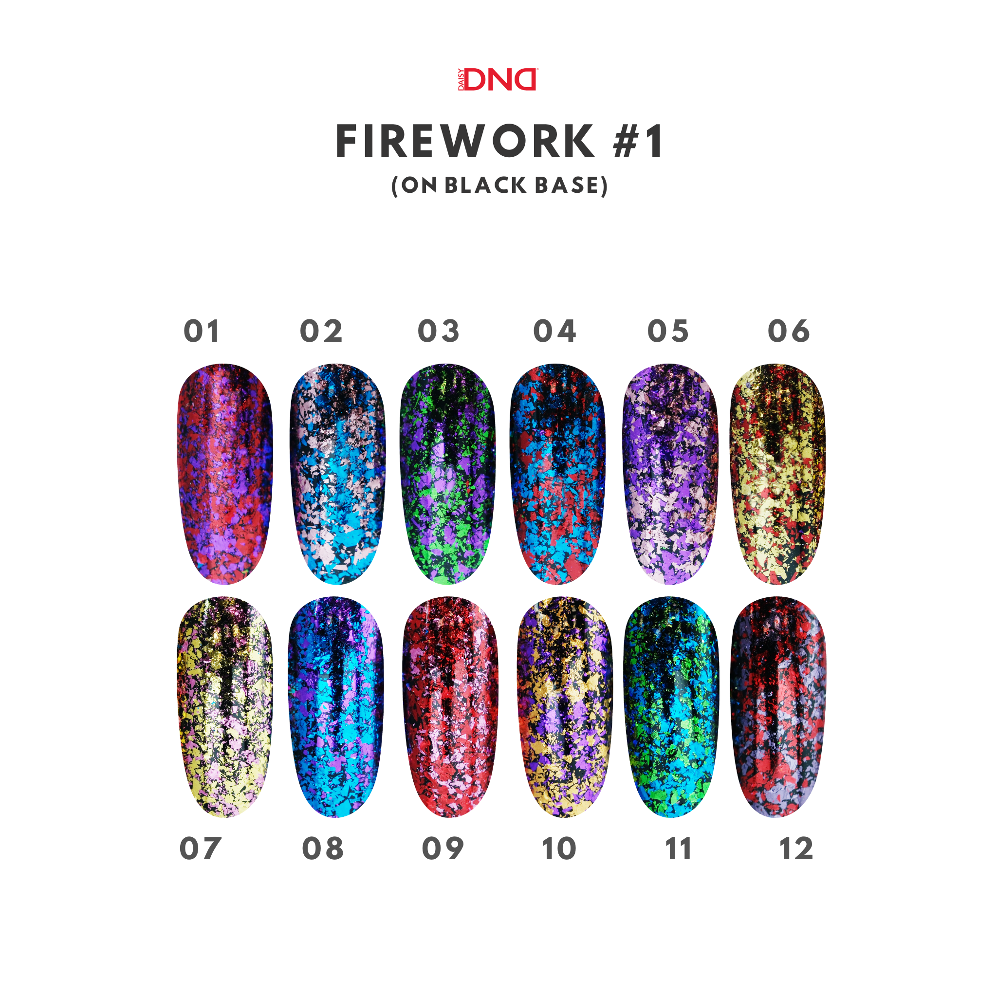 DND Firework #1 (12 pcs.) – DND Gel