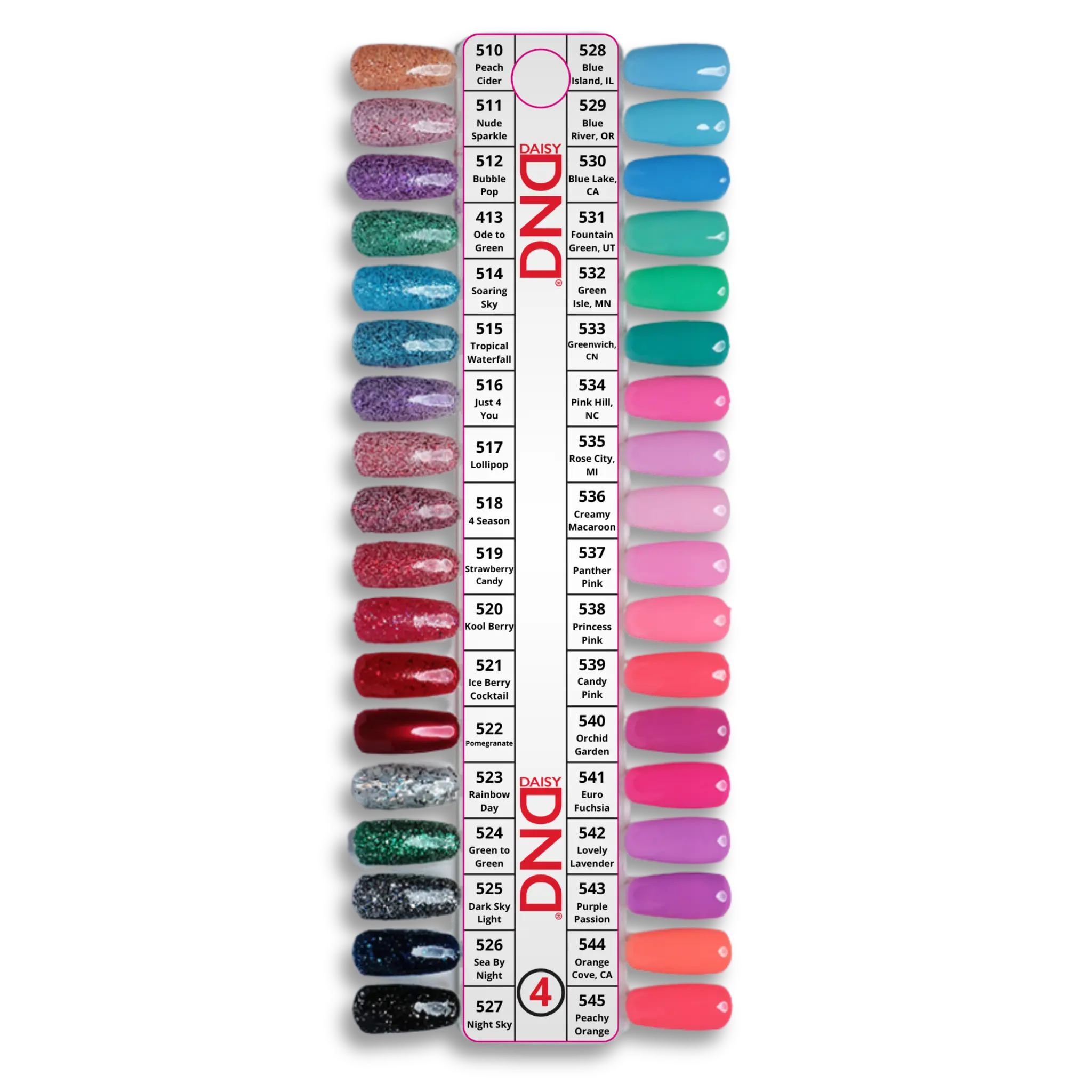 DND Duo Color Swatches - Single - 4 – DND Gel