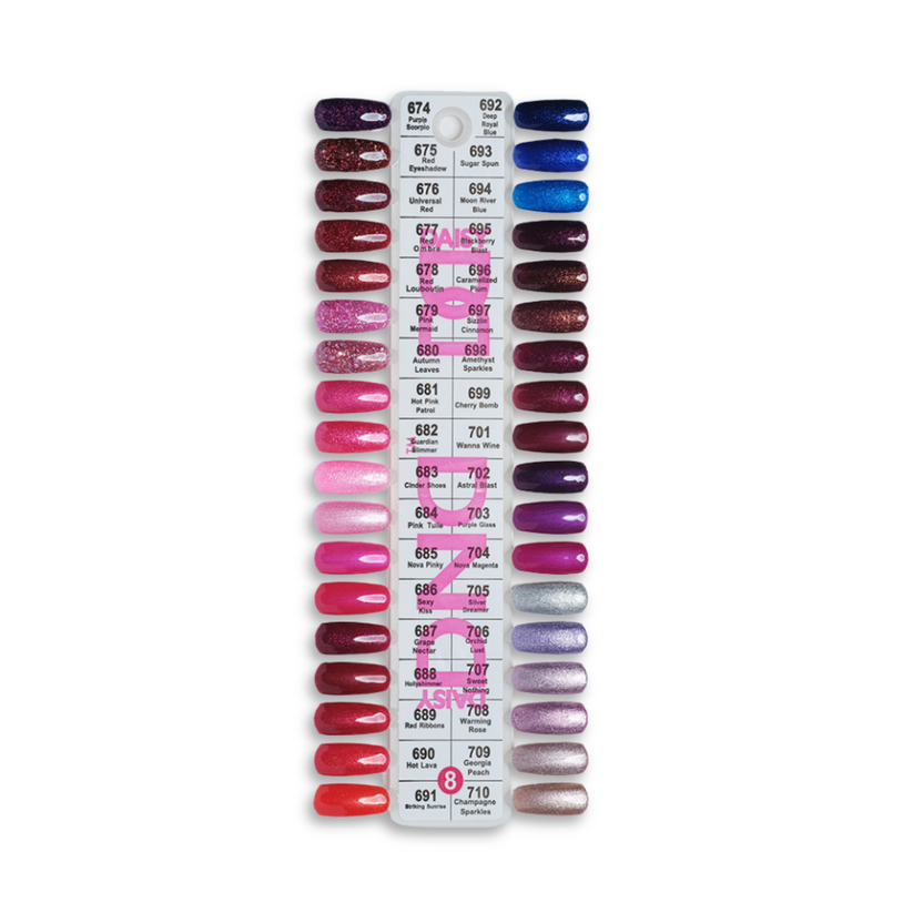DND Duo Color Swatches - Single - 8 – DND Gel