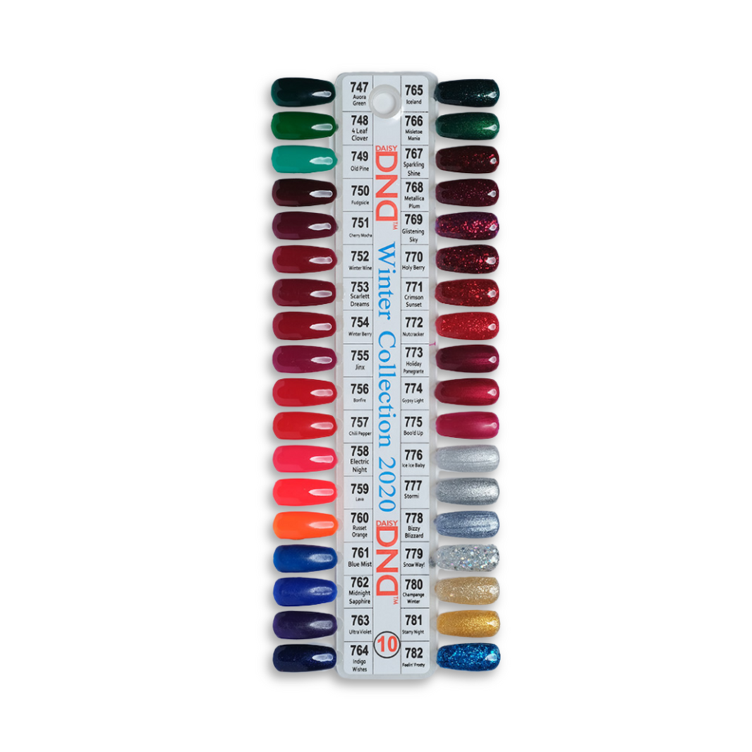 DND Color Swatches – DND Gel