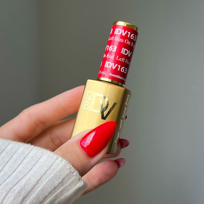 Left Him On Red DIVA #163 – DND Gel