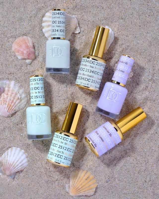Soft Sea Pastels Set – DND Gel