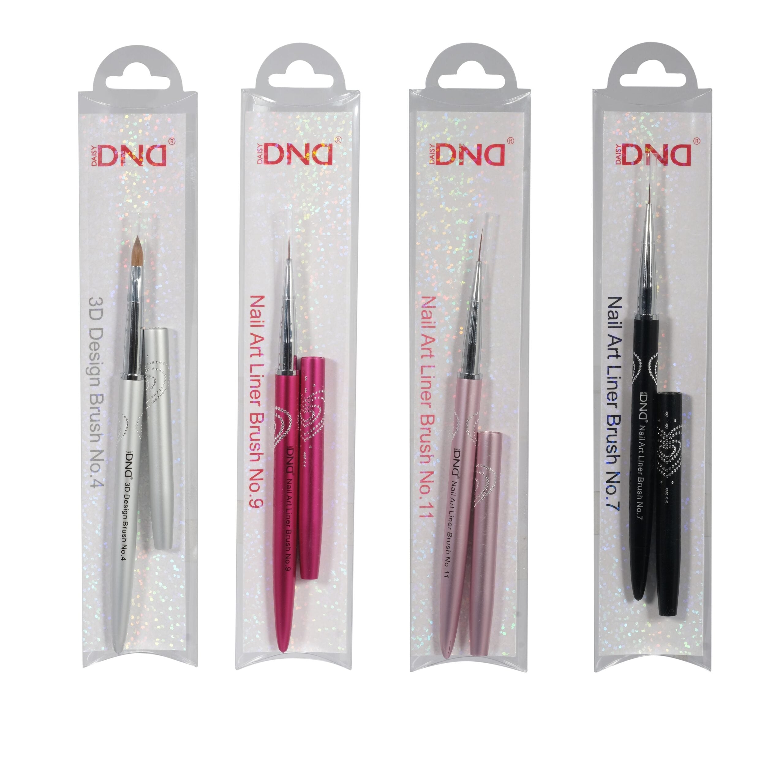 Essentials Nail Art Brush Set – DND Gel