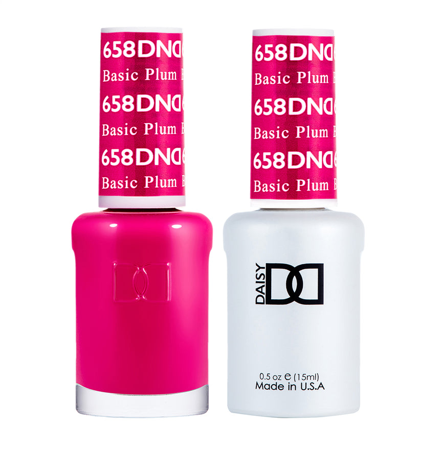 Basic Plum #658 – DND Gel
