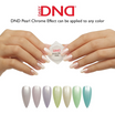 DND Chrome Effect White Pearl #01 – DND Gel
