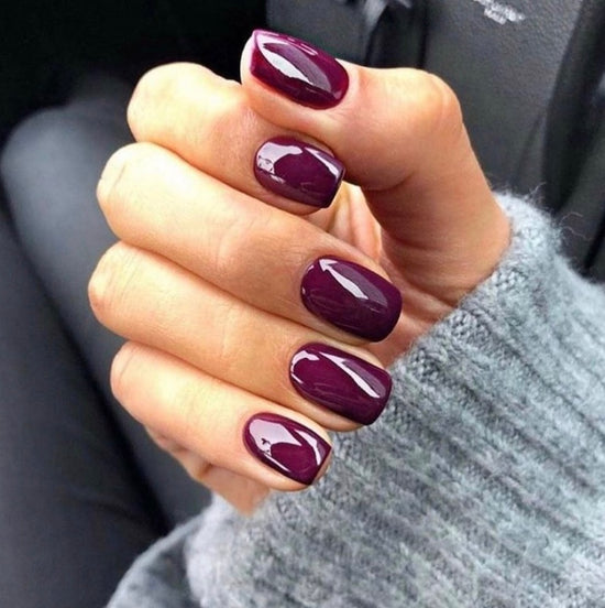 Plum Passion #455 – DND Gel